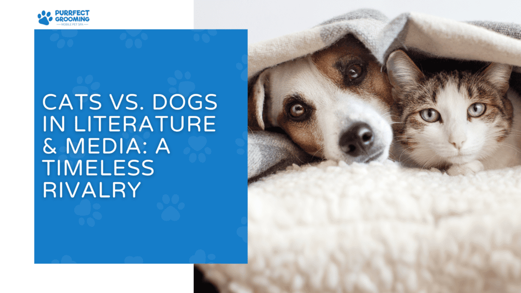 Cats vs. Dogs in Literature & Media: A Timeless Rivalry